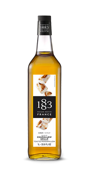 1883 Maison Routin Toasted Marshmallow Syrup - 1 Litre (Glass Bottle ...